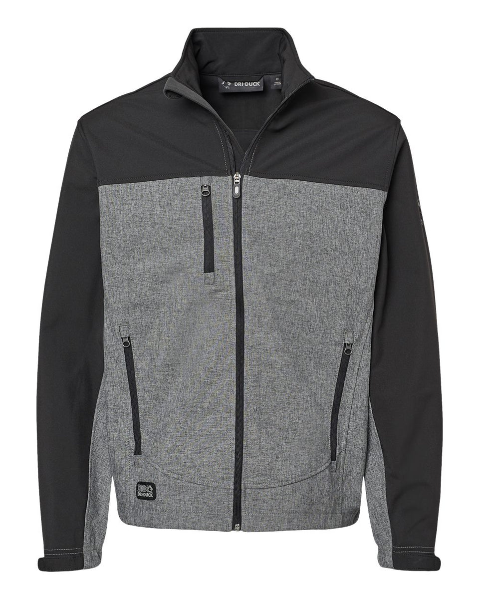 DRI DUCK - Motion Soft Shell Jacket – Purple Shark Embroidery